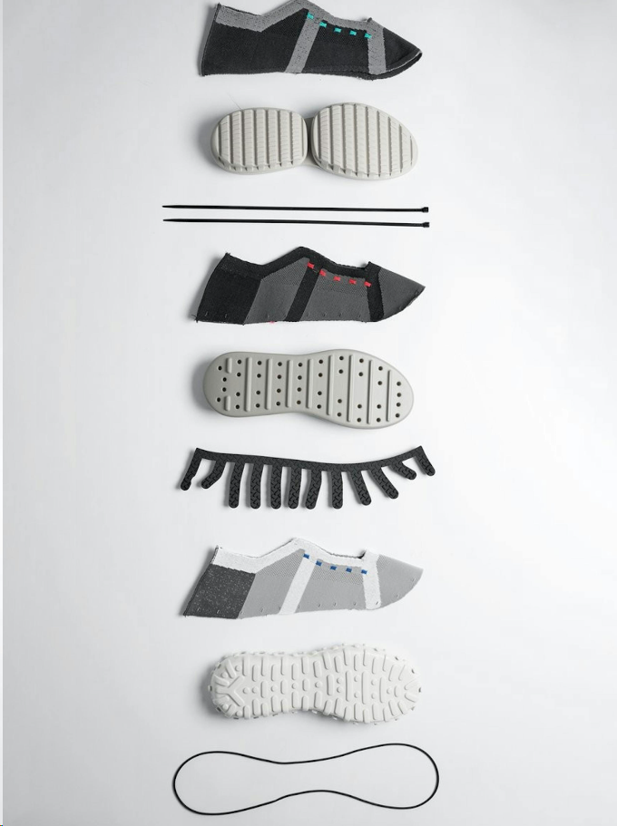 TPU鞋底可以与3D编织鞋面分离，模组化的设计提升运动鞋的可持续性-大厂动态|Chatplas|塑料在线