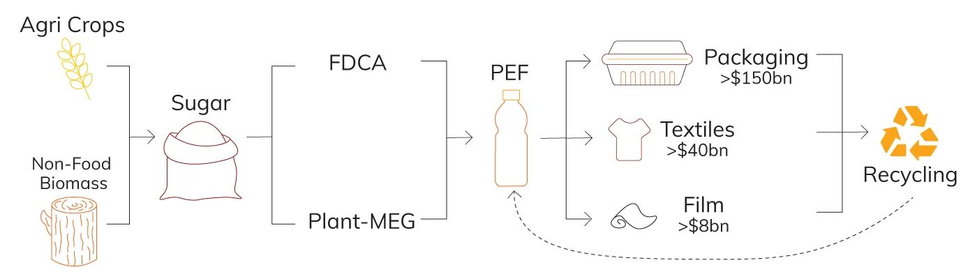 100%生物基！多层PET/PEF瓶可进入PET瓶回收流-大厂动态|Chatplas|塑料在线