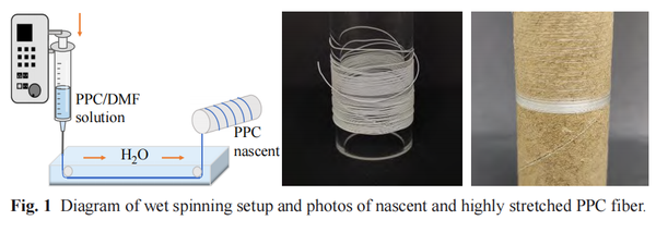 张兴宏教授团队：CO₂变超强纤维，PPC降解塑料可制备400倍长丝-行业前沿|Chatplas|塑料在线