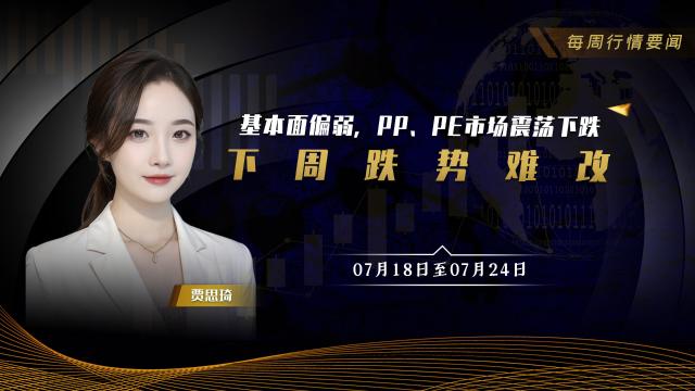 基本面偏弱，PP、PE市场震荡下跌！下周跌势难改-塑料视频在线看|Chatplas